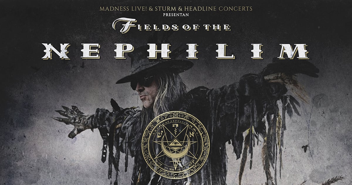 Fields of the Nephilim Tickets 2025 - Compare & Buy Fields of the ...