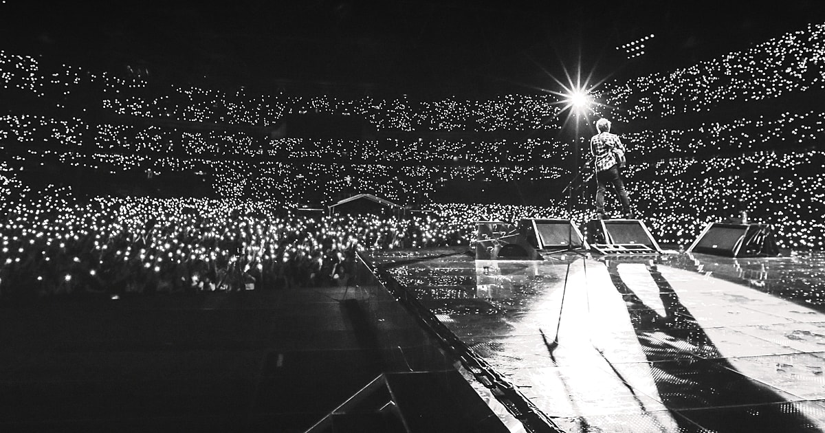 Ed Sheeran Penrose New Zealand Go Media Stadium (Mt Smart Stadium ...